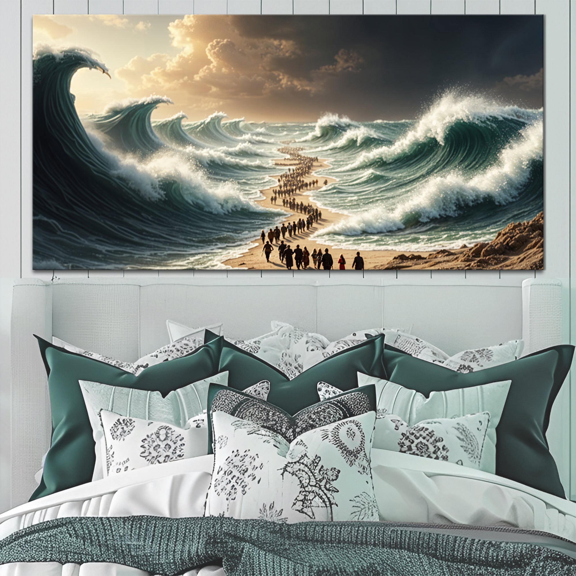 The Parting - Faith Wall Art II – Metal Sign Barn