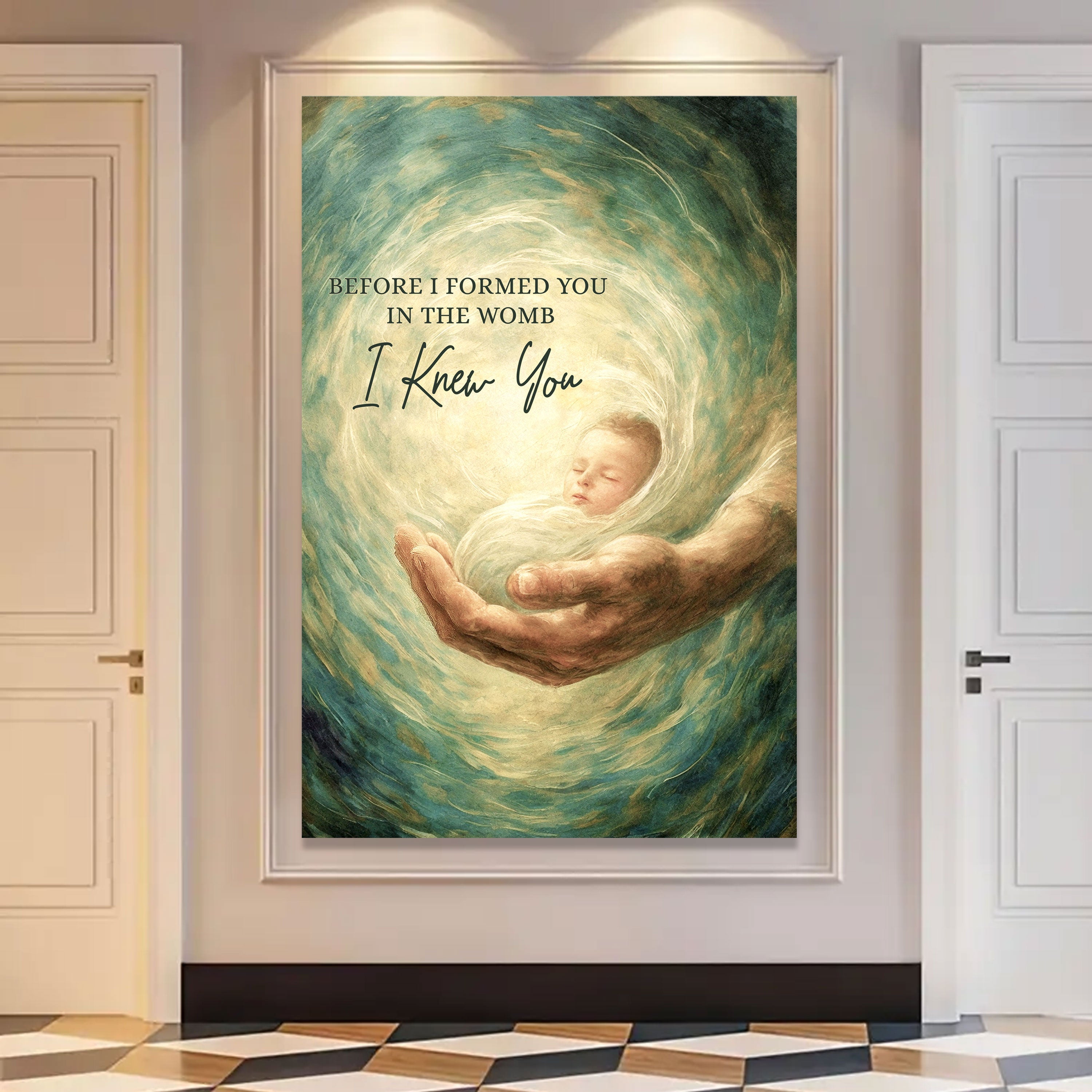 The Unborn Faith Wall Sign – Metal Sign Barn