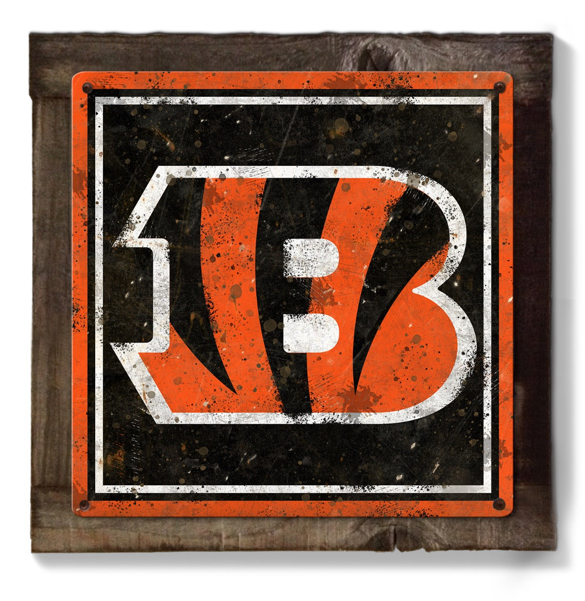 Cincinnati Bengals Wall Art Metal Sign – Metal Sign Barn
