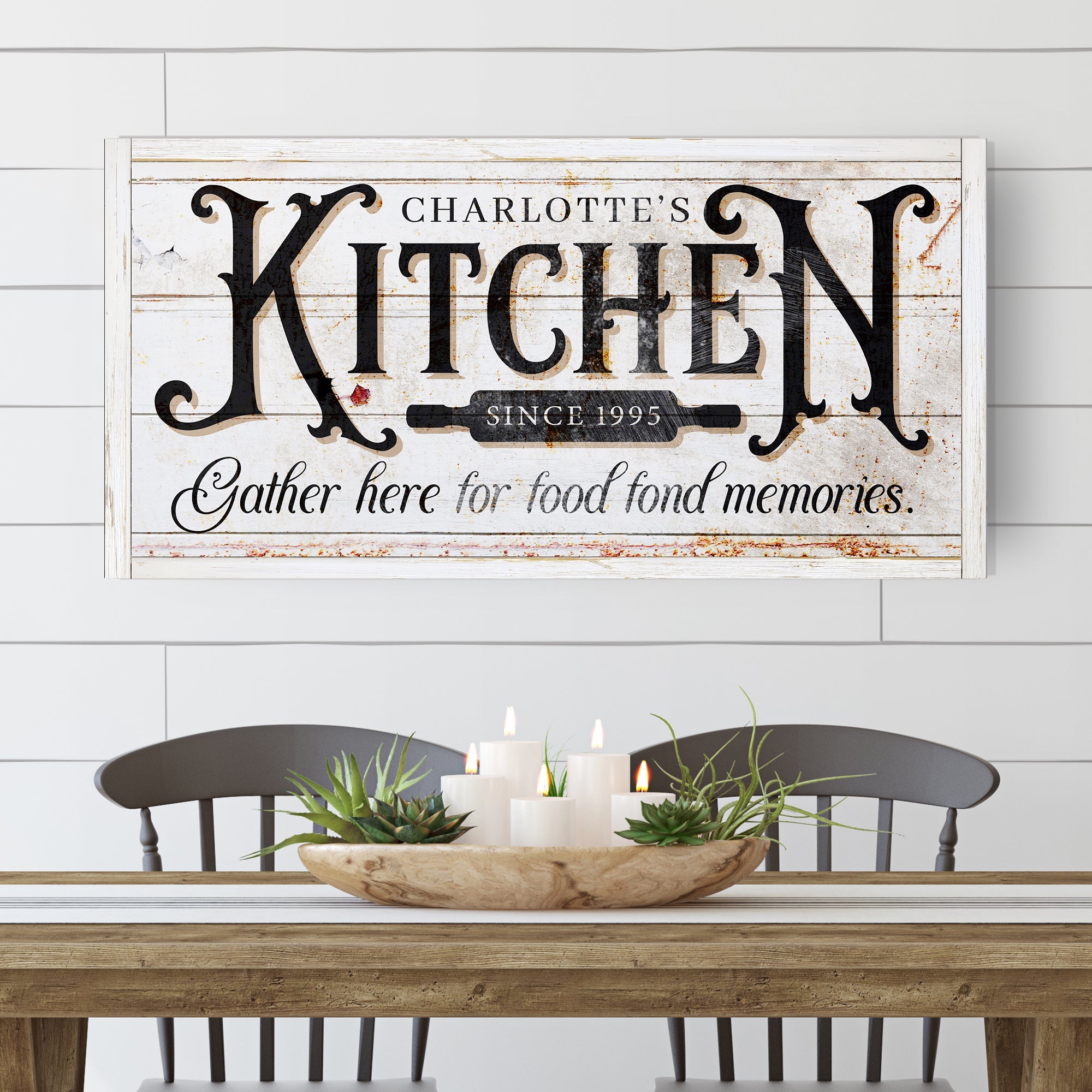 Kitchen Sign XII – Metal Sign Barn